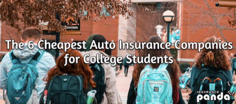 Cheapest Auto Insurance Companies for College Students