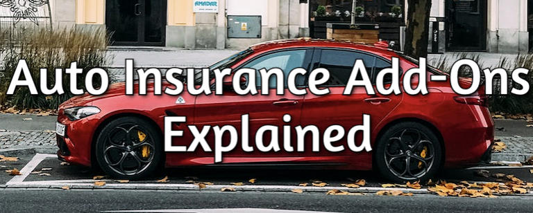 Additional Coverage Options - Auto Insurance Add-Ons Explained